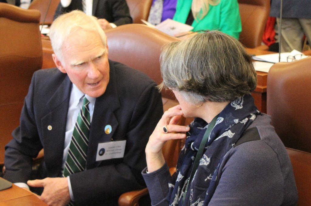 Sens. Vitelli, Carson take oaths of office for 128th Maine Legislature ...