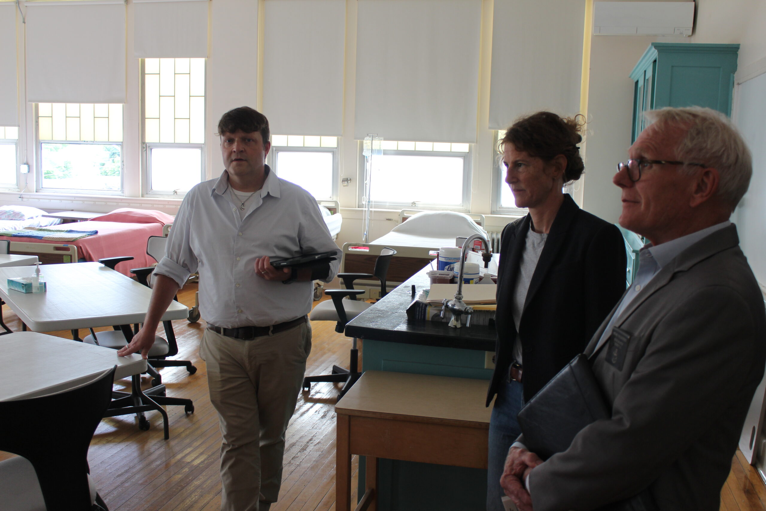 Senators Ingwersen, Brenner, Biddeford leaders tour Biddeford Adult ...